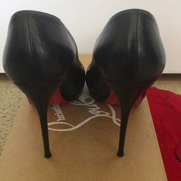 Christian Louboutin | Shoes | Christian Louboutin Black Filo 2 Euc ...